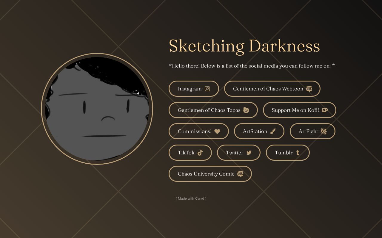 Sketching Darkness